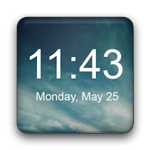 タップ時の動作や配色を設定出来る時計ウィジェット Digital Clock Widget | Androidアプリ通信 アプツウ